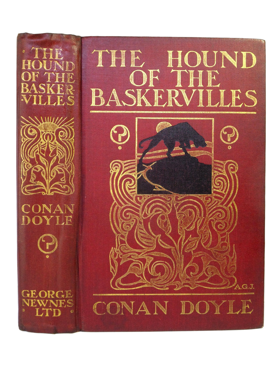 THE HOUND OF THE BASKERVILLES BY ARTHUR CONAN DOYLE 1902 FIRST EDITION ...
