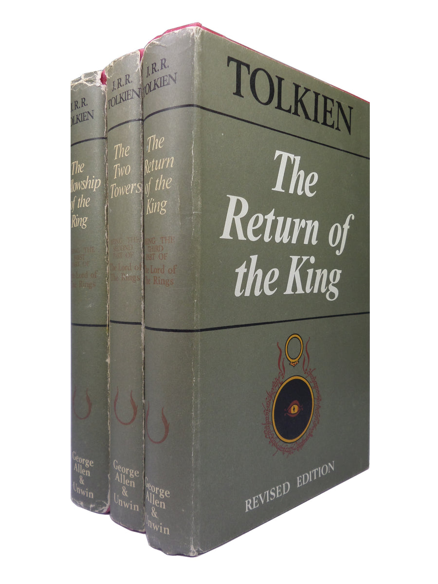 THE LORD OF THE RINGS TRILOGY J.R.R. TOLKIEN 1970 SECOND EDITION SET ...