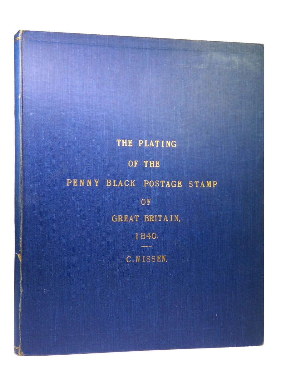 THE PLATING OF THE PENNY BLACK POSTAGE STAMP OF GREAT BRITAIN 1840 BY ...