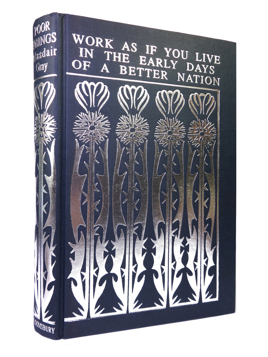 POOR THINGS BY ALASDAIR GRAY 1992 HARDCOVER – MFR Rare Books