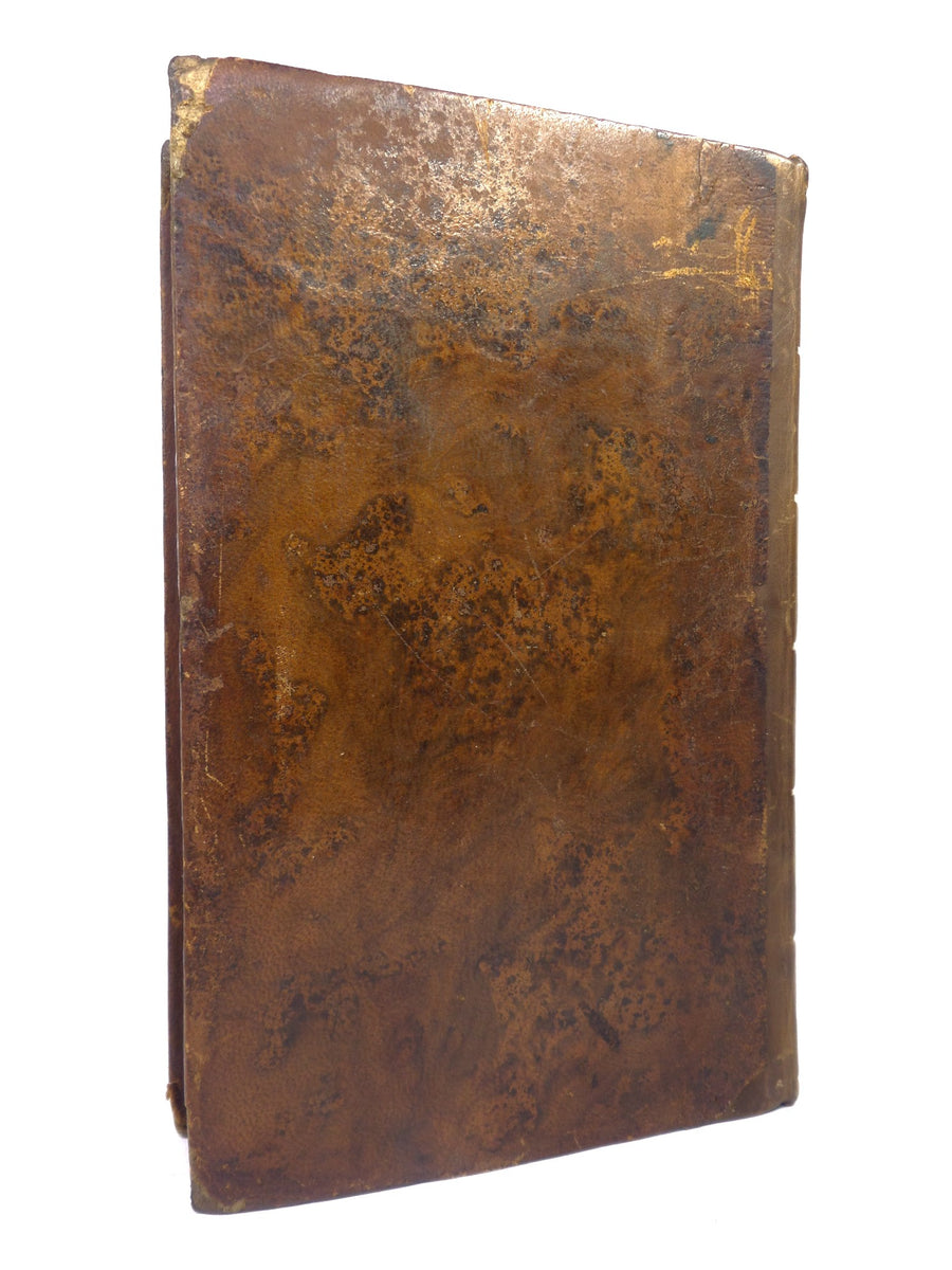 EUCLID'S ELEMENTS OF GEOMETRY BY JOHN KEILL 1782 LEATHER BINDING – MFR ...