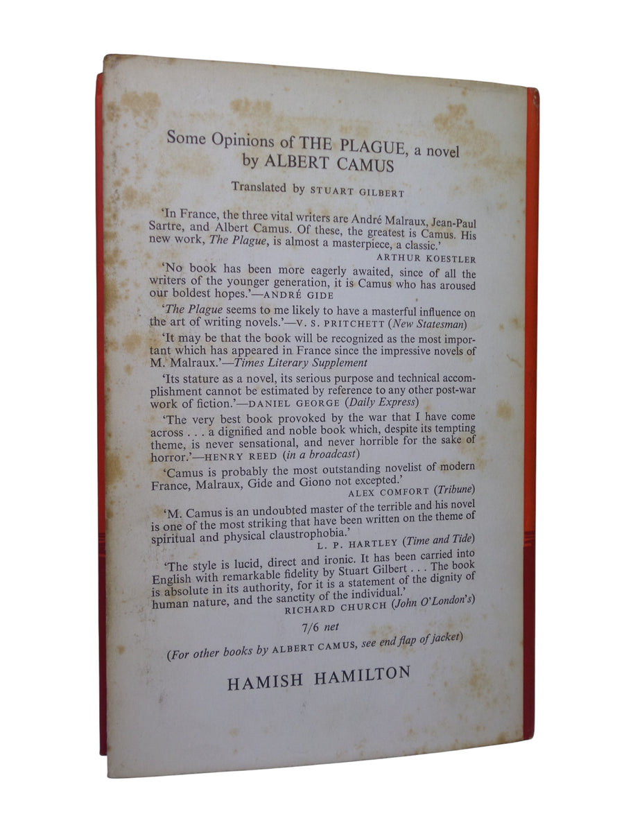 THE FALL BY ALBERT CAMUS 1957 FIRST EDITION – MFR Rare Books