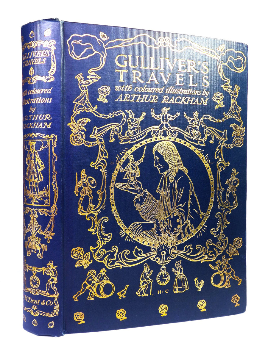 GULLIVER'S TRAVELS BY JONATHAN SWIFT 1909 ILLUSTRATED BY ARTHUR RACKHA ...