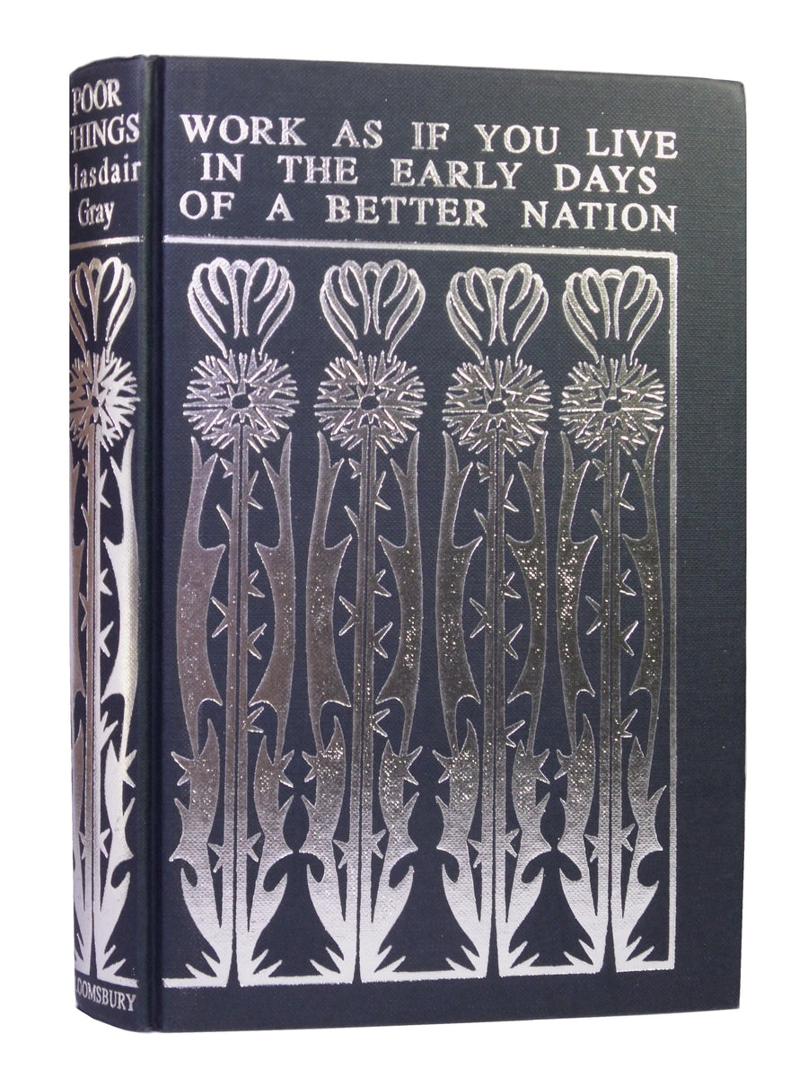 POOR THINGS BY ALASDAIR GRAY 1992 FIRST EDITION – MFR Rare Books