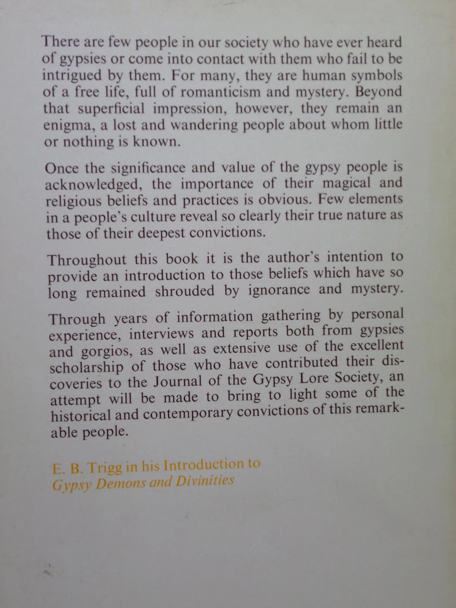 GYPSY DEMONS AND DIVINITIES: THE MAGICAL & SUPERNATURAL PRACTICES OF T ...