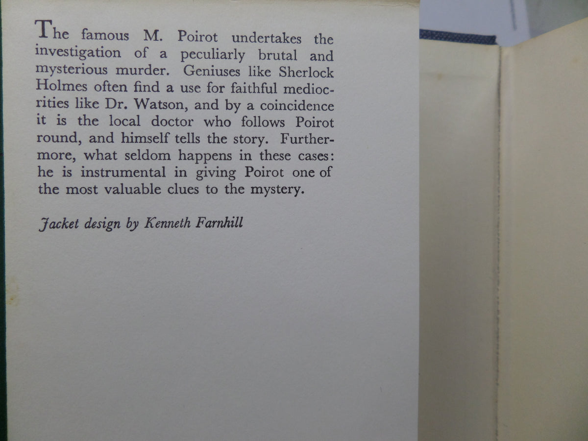 THE MURDER OF ROGER ACKROYD BY AGATHA CHRISTIE 1967 – MFR Rare Books