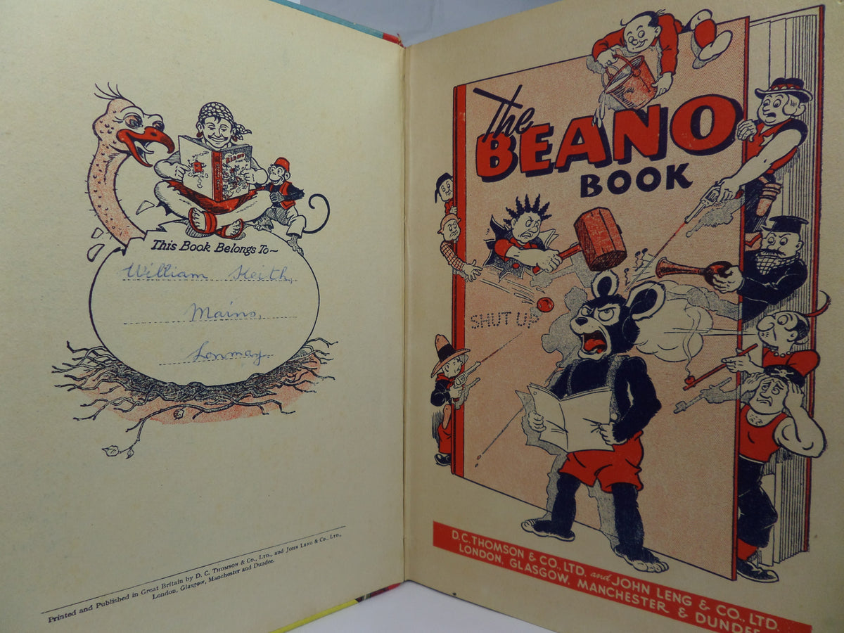 THE BEANO BOOK 1951 – MFR Rare Books