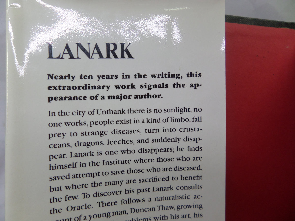 LANARK BY ALASDAIR GRAY 1981 FIRST EDITION – MFR Rare Books