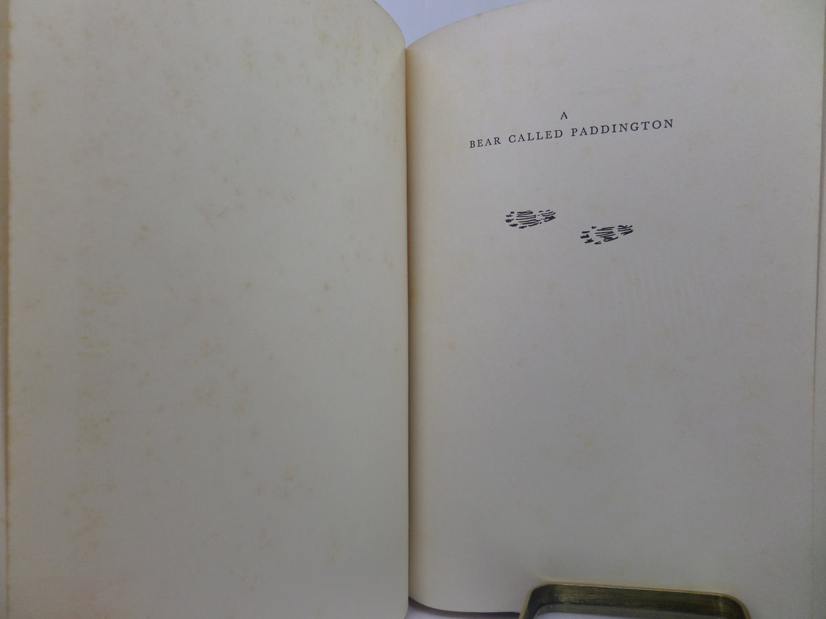 A BEAR CALLED PADDINGTON BY MICHAEL BOND 1959 SECOND PRINTING – MFR ...